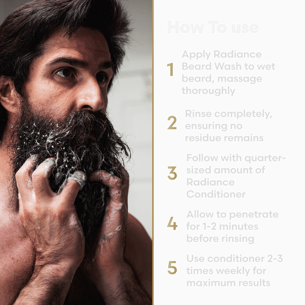 Radiance Beard Wash and Conditioner Bundle – The Beard Struggle UK